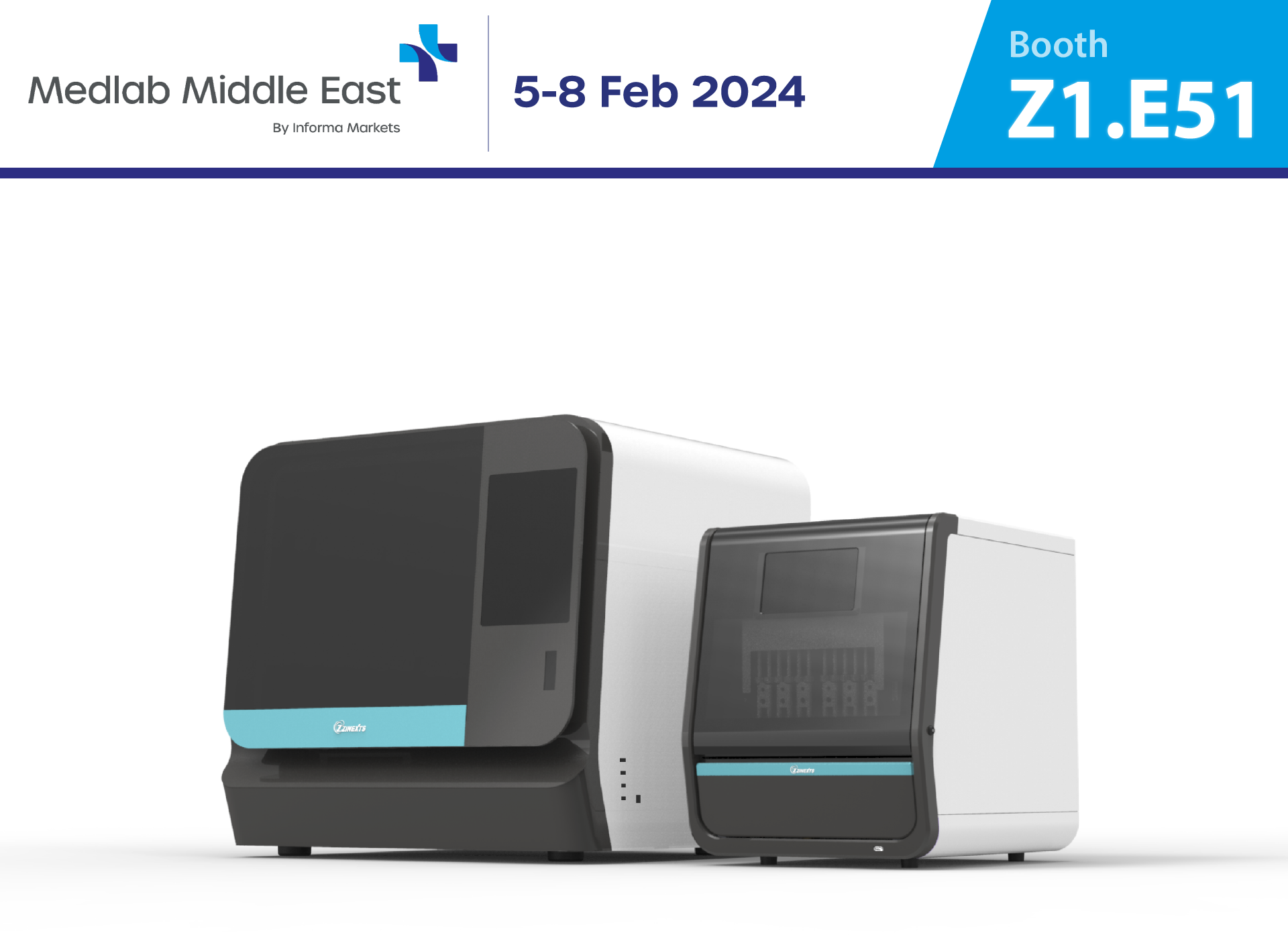 We are at MEDLAB Middle East Feb. 5 - 8, 2024 - Zinexts Life Science Corp.
